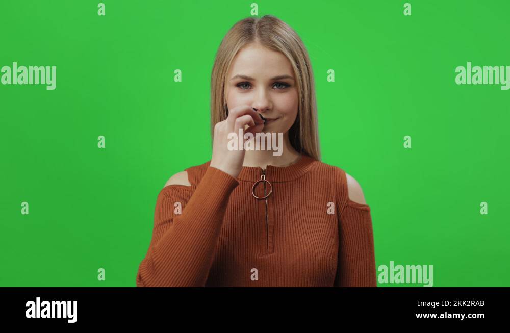 Fingers over lips Stock Videos & Footage - HD and 4K Video Clips - Alamy
