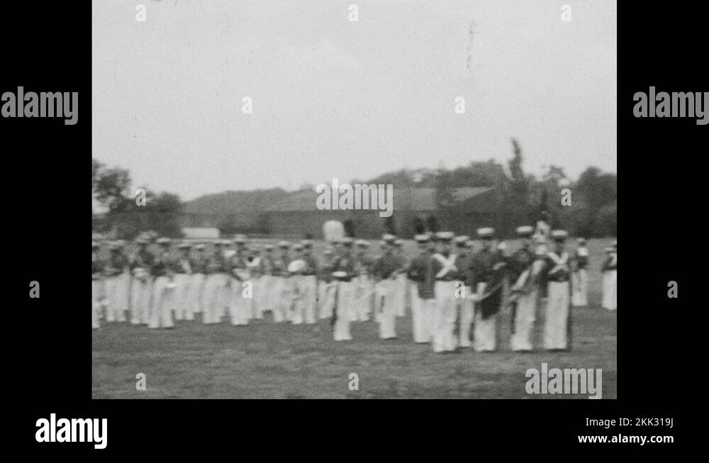 1930s: Culver Military Academy cadets, Black Horse Troop stand at ...