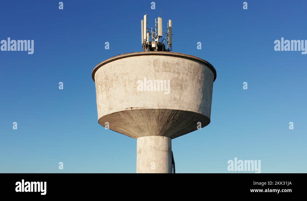 Water tower with antennas Stock Videos & Footage - HD and 4K Video ...