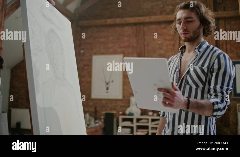 Painter draw Stock Videos & Footage - HD and 4K Video Clips - Alamy