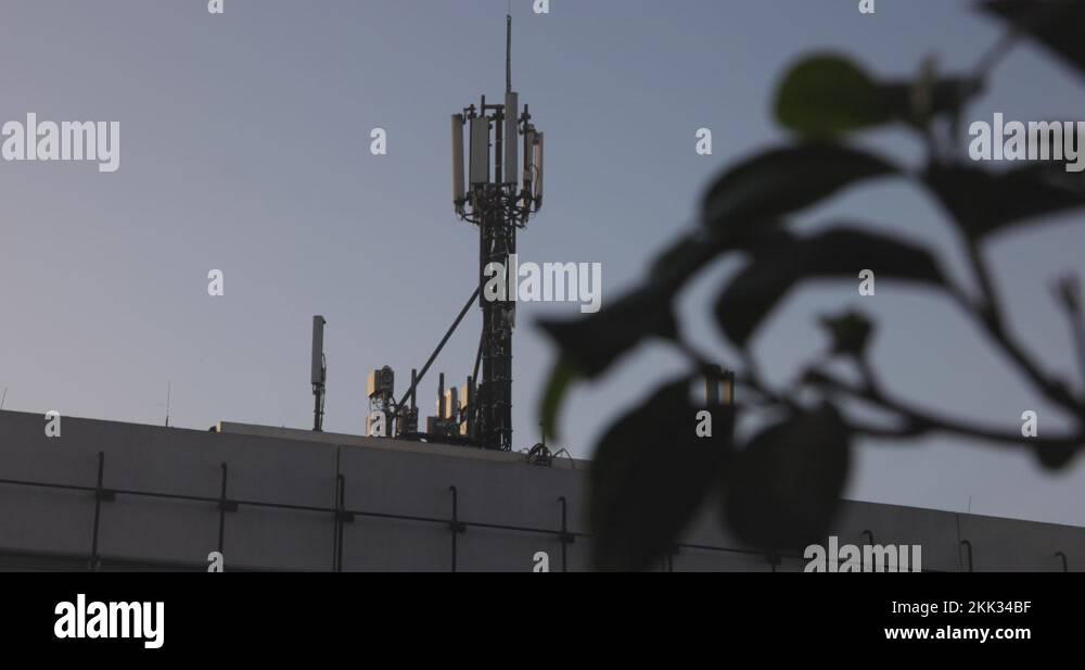 Cellular base station building equipment Stock Videos & Footage - HD ...