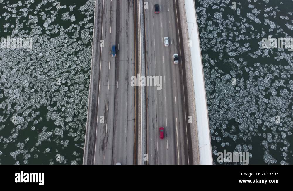 Rare iceberg circular fungi algae bubbles headed west down the North ...