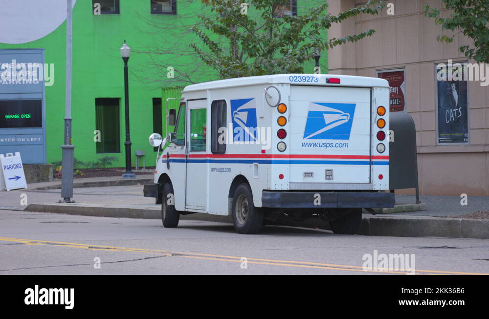 Usps delivery vehicle Stock Videos & Footage - HD and 4K Video Clips ...