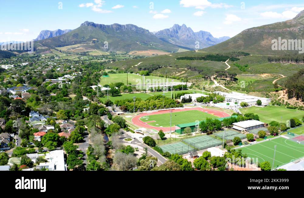 Athletics track stadium aerial Stock Videos & Footage - HD and 4K Video ...