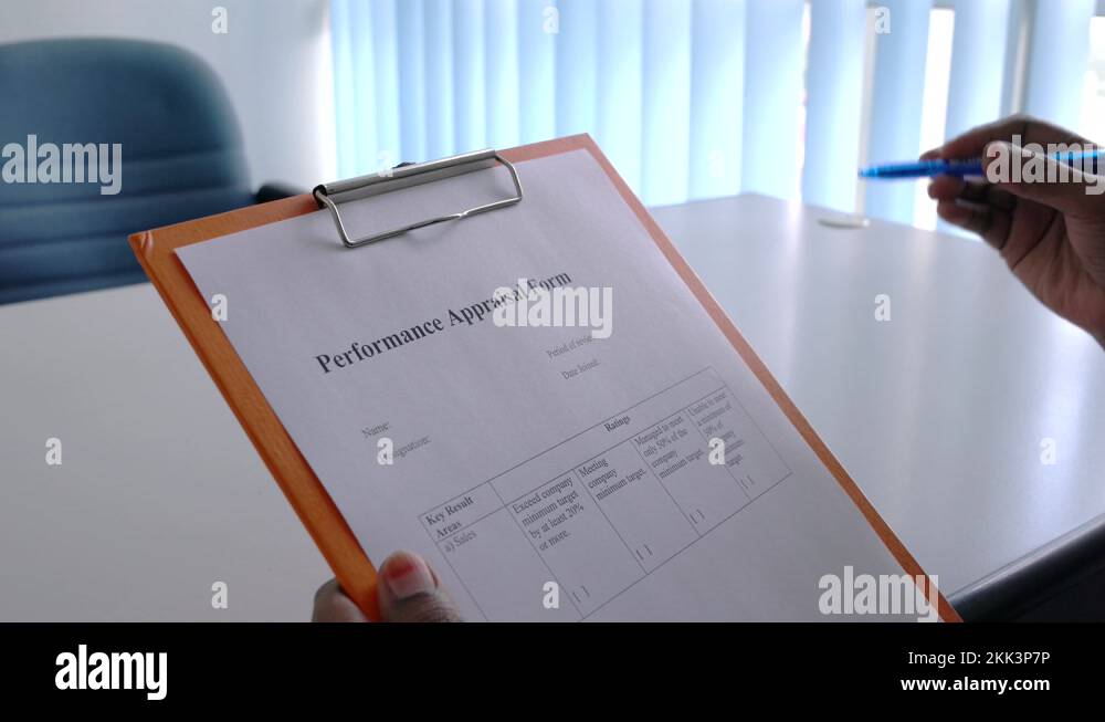 Employee performance evaluation form Stock Videos & Footage - HD and 4K ...