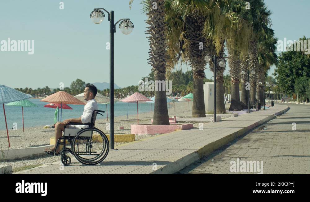Man wheelchair rear view Stock Videos & Footage - HD and 4K Video Clips ...