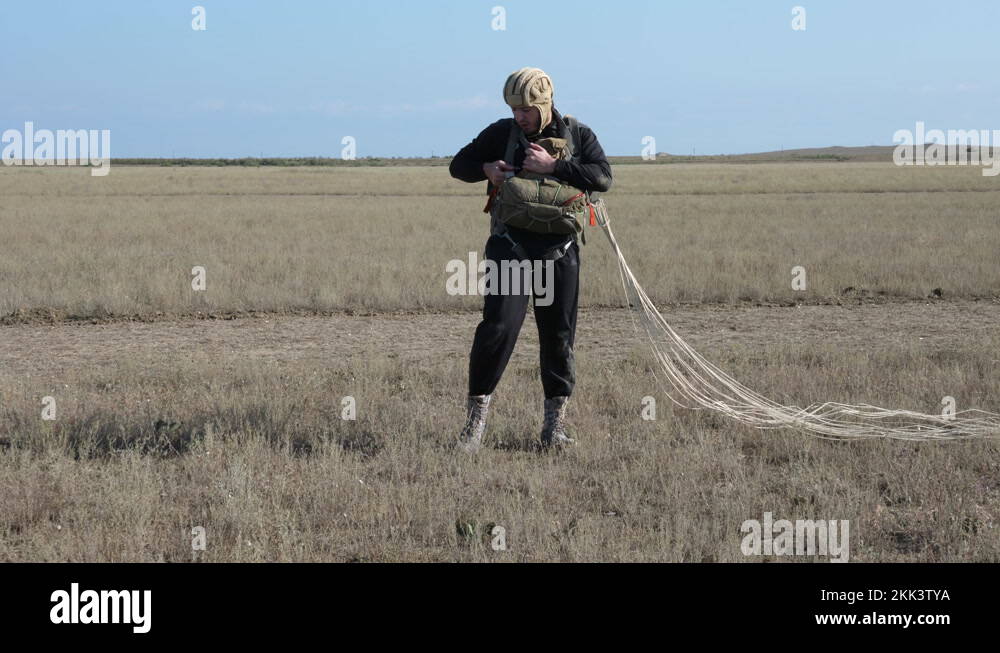 Man wearing parachute jump suit Stock Videos & Footage - HD and 4K ...