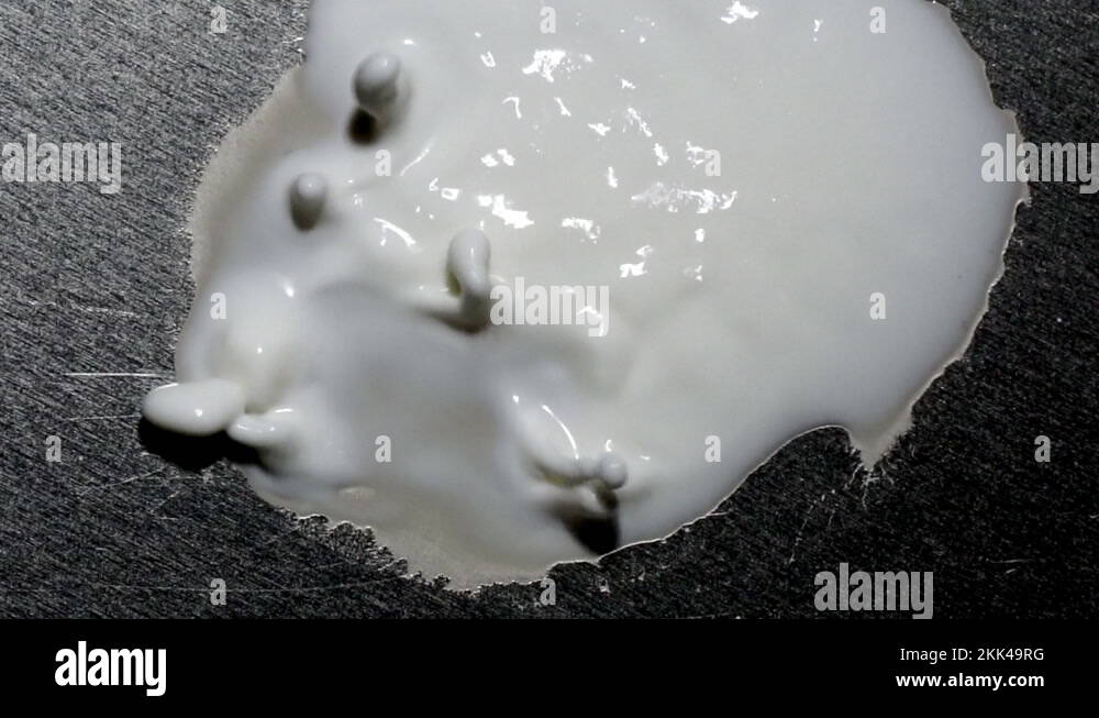 Tentacle-like shapes form in a demonstration of cymatic vibration Stock ...