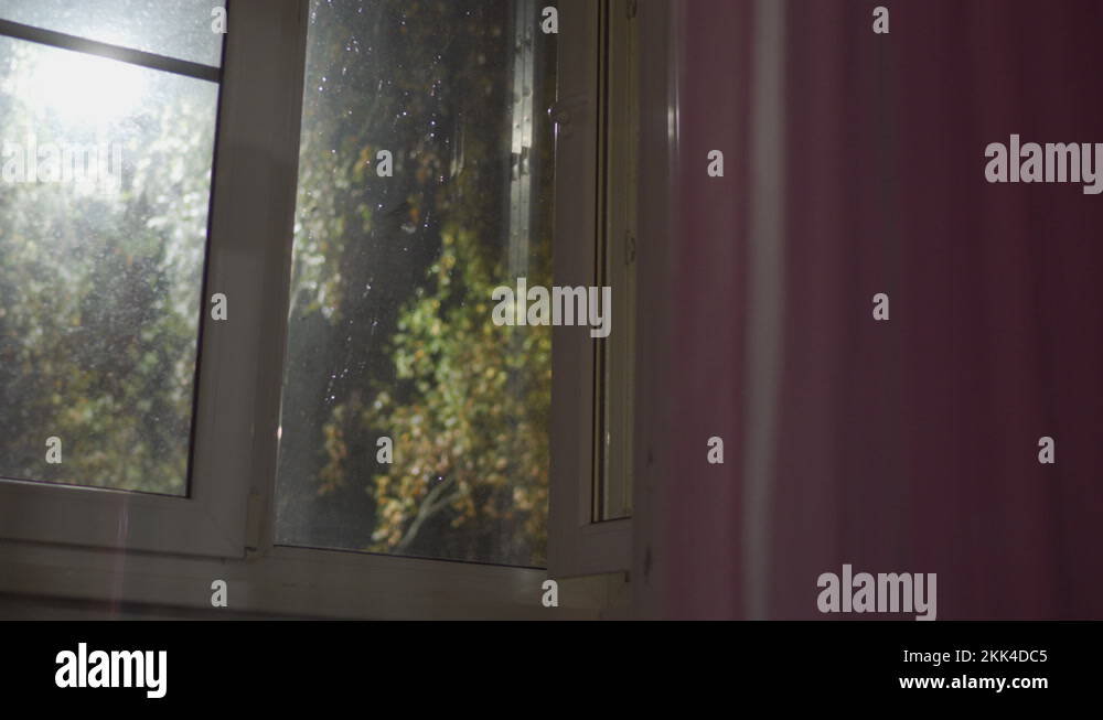 Blurred street atmosphere through window Stock Videos & Footage - HD ...