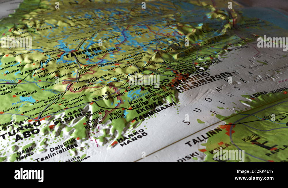 map of europe finland