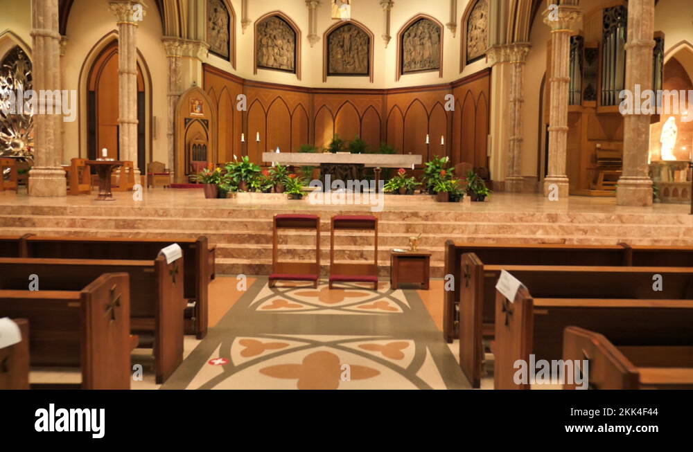 Cathedral interior catholic altar Stock Videos & Footage - HD and 4K ...
