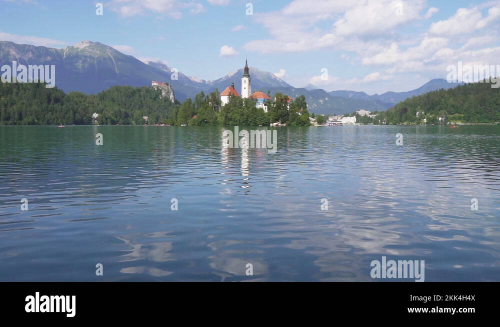 Church of the mother of god lake bled Stock Videos & Footage - HD and ...