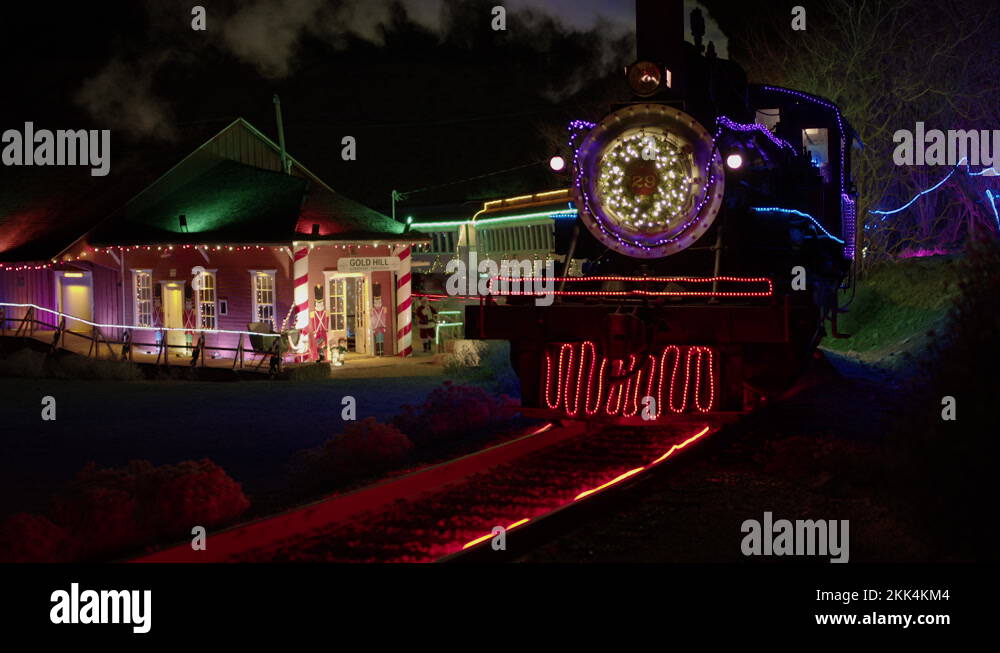 Decorated steam locomotive Stock Videos & Footage - HD and 4K Video ...