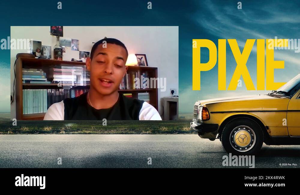 Olivia Cooke, Daryl McCormack and Ben Hardy talk about movie Pixie - 2020 Stock Video Footage ...