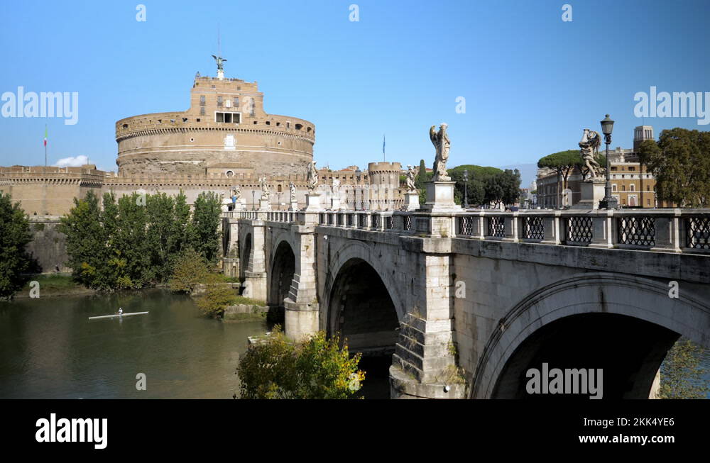 Castle santangelo tiber river Stock Videos & Footage - HD and 4K Video ...