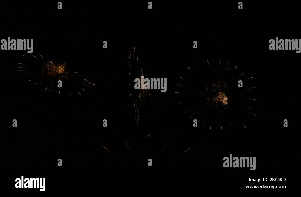 loop seamless of fireworks background for new year's eve countdown ...