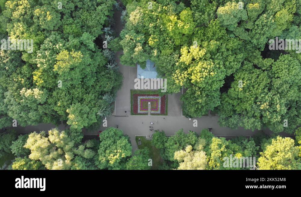 Top aerial view park people Stock Videos & Footage - HD and 4K Video ...