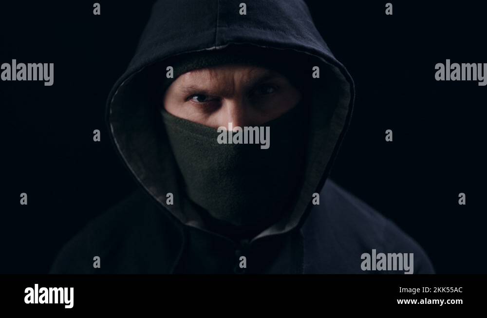 Man hood mask Stock Videos & Footage - HD and 4K Video Clips - Alamy
