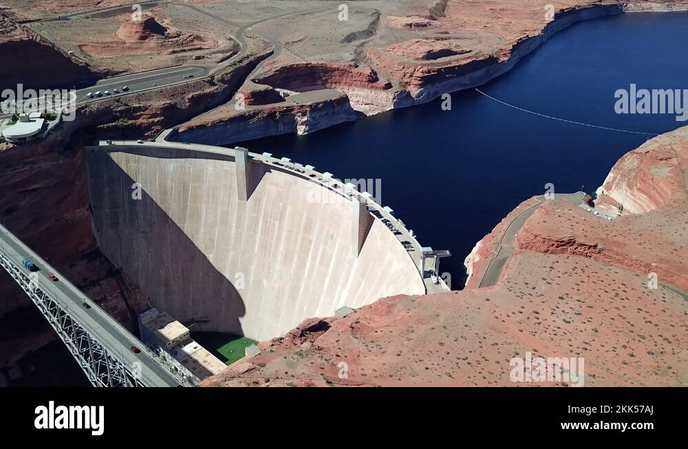Usa electricity energy bridge lake powell hydro Stock Videos & Footage ...