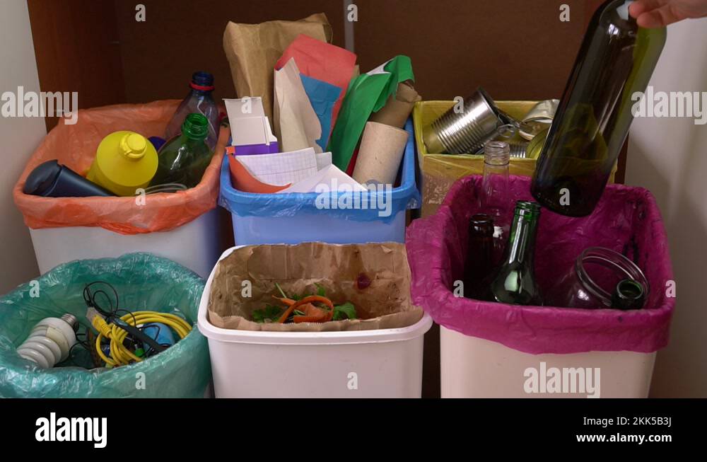 Household recycle bins Stock Videos & Footage - HD and 4K Video Clips ...