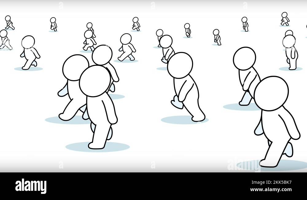 Stickman cartoon Stock Videos & Footage - HD and 4K Video Clips - Alamy