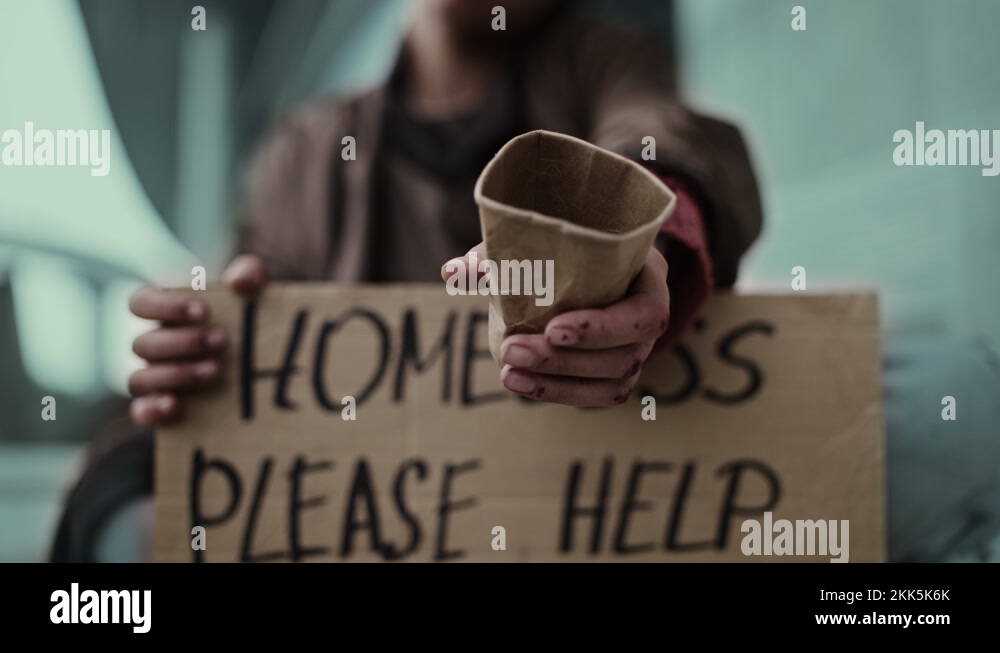 Homeless persons sign Stock Videos & Footage - HD and 4K Video Clips ...