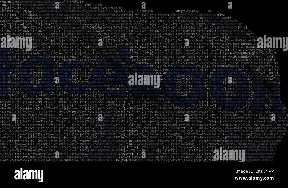 Facebook logo on waving digital flag. Editorial looping animation Stock ...