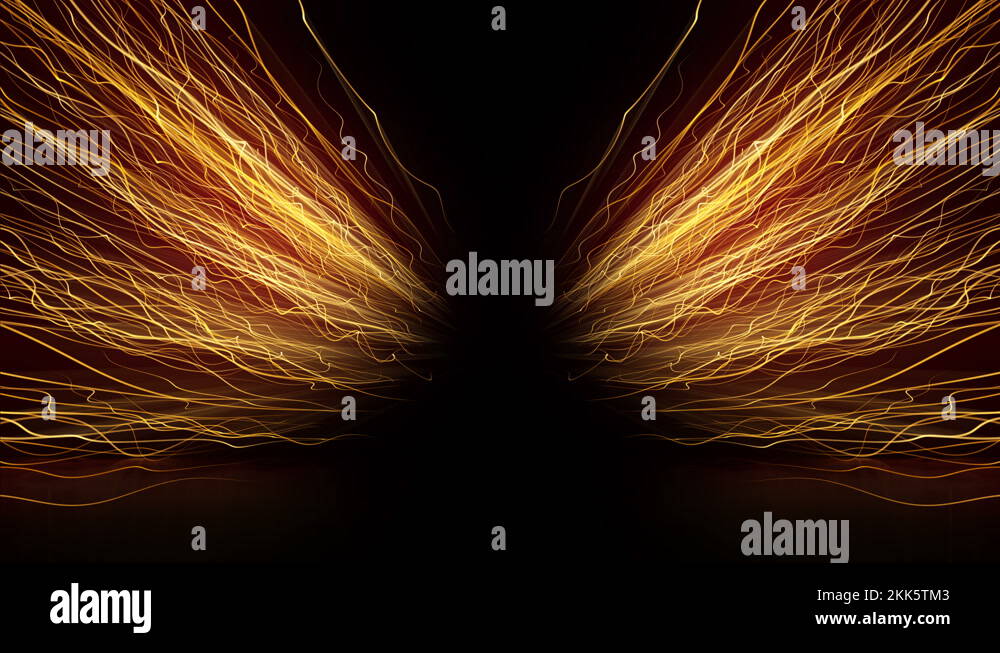 Sunrise light rays energy flow Video Art 4K glowing VJ Loop Stock Video ...