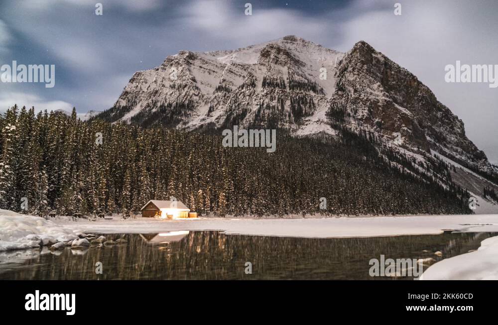 Banff national park winter ice lake Stock Videos & Footage - HD and 4K ...
