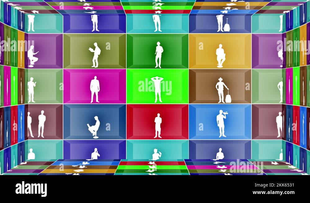 Male Silhouettes Isolation People Activities Motion Background Stock ...