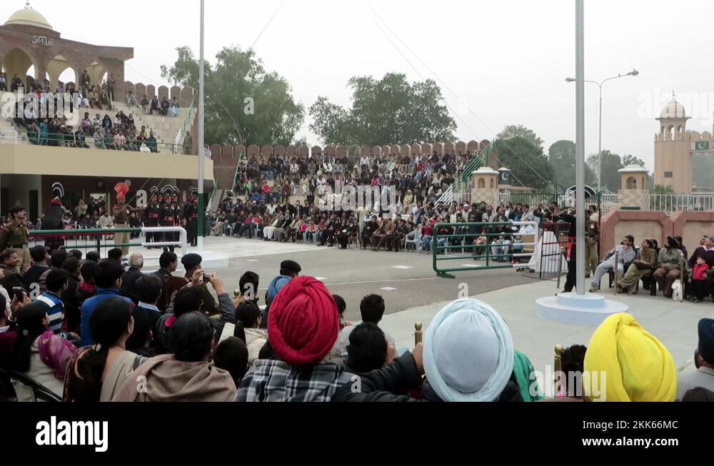 Attari wagah border Stock Videos & Footage - HD and 4K Video Clips - Alamy