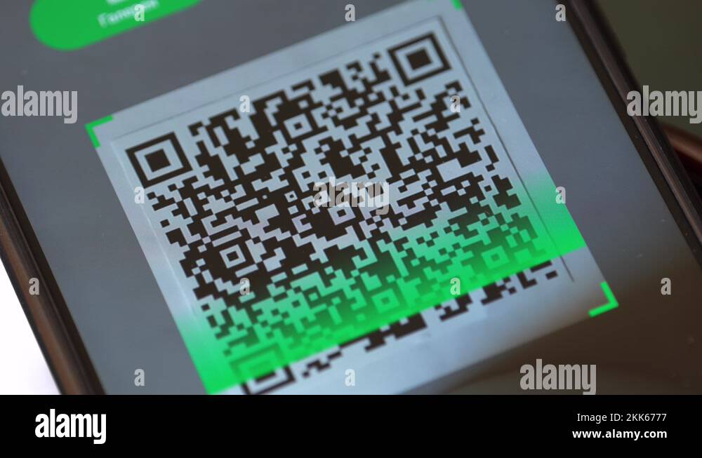 QR Code Scanning and reader app with smartphone. Using QR code for ...