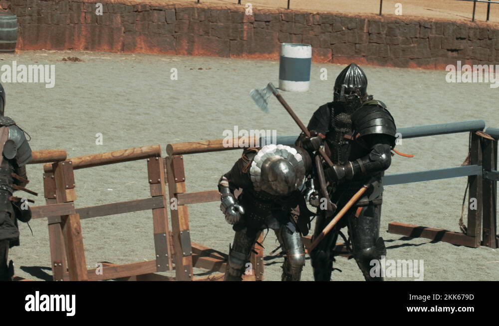 Knights in armor fighting Stock Videos & Footage - HD and 4K Video Clips - Alamy