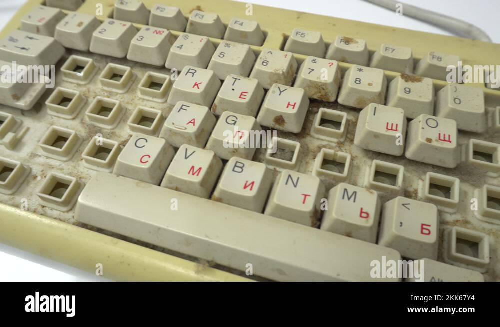 Broken computer keyboard keys Stock Videos & Footage - HD and 4K Video ...