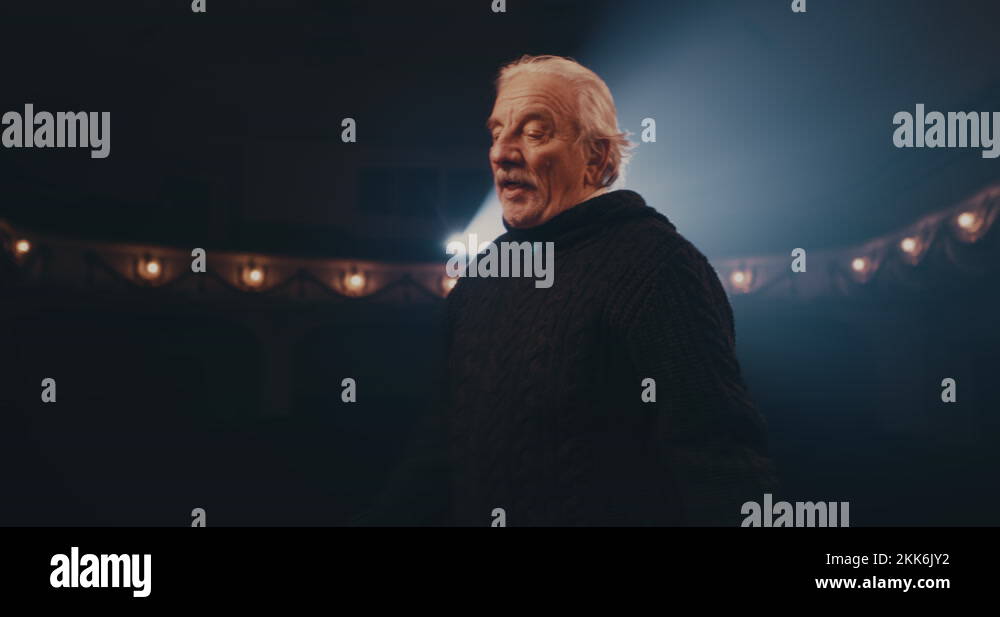 Professional actor performing on stage Stock Videos & Footage - HD and ...