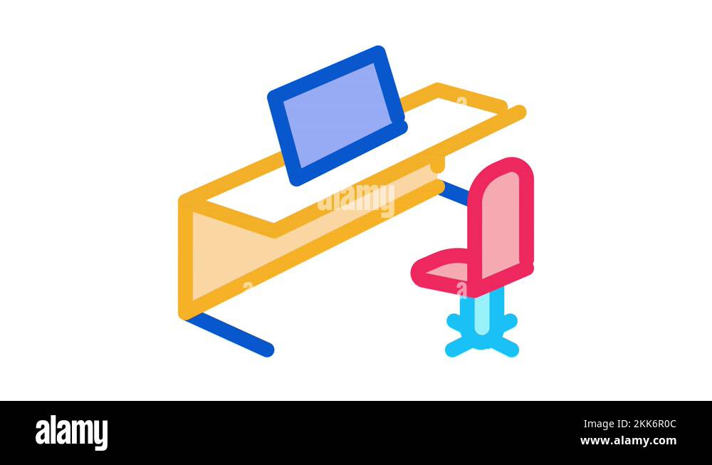 Office table and chair Stock Videos & Footage - HD and 4K Video Clips ...