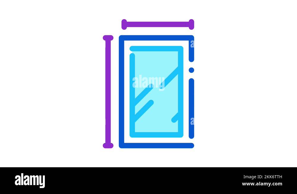 Dimensions icon Stock Videos & Footage - HD and 4K Video Clips - Alamy