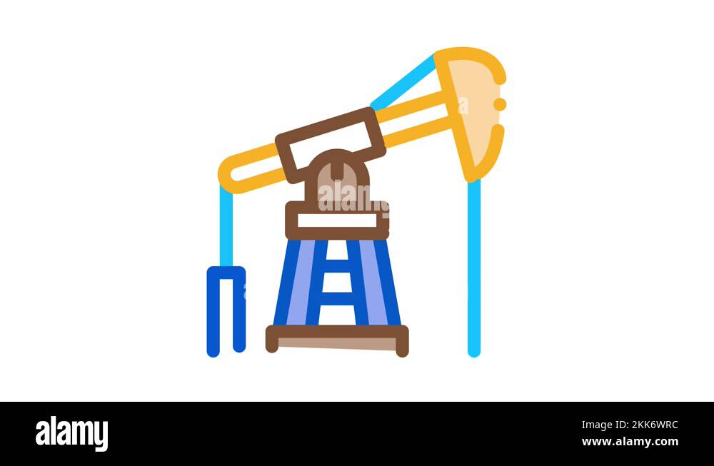 pumping gas from tower Icon Animation Stock Video Footage - Alamy