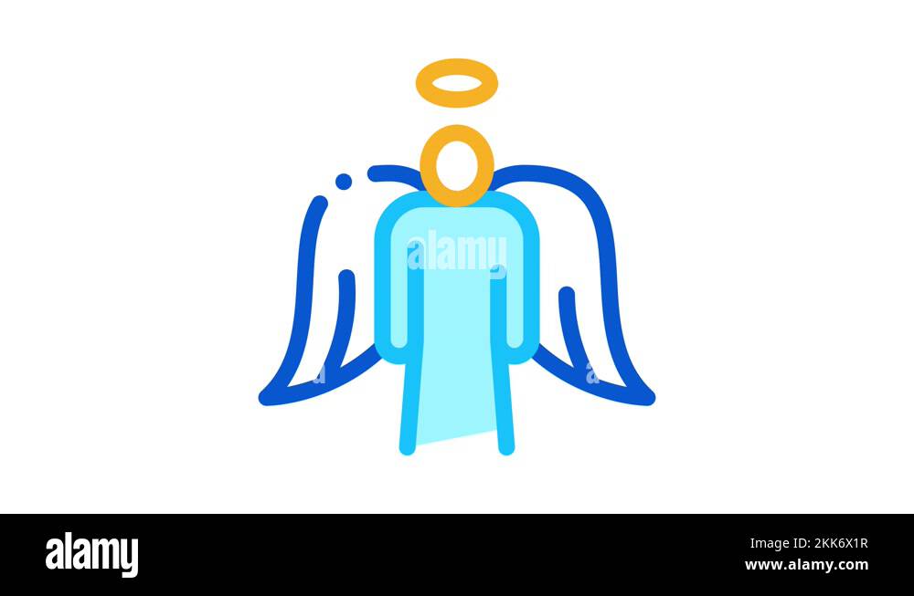 Angel wings icon Stock Videos & Footage - HD and 4K Video Clips - Alamy