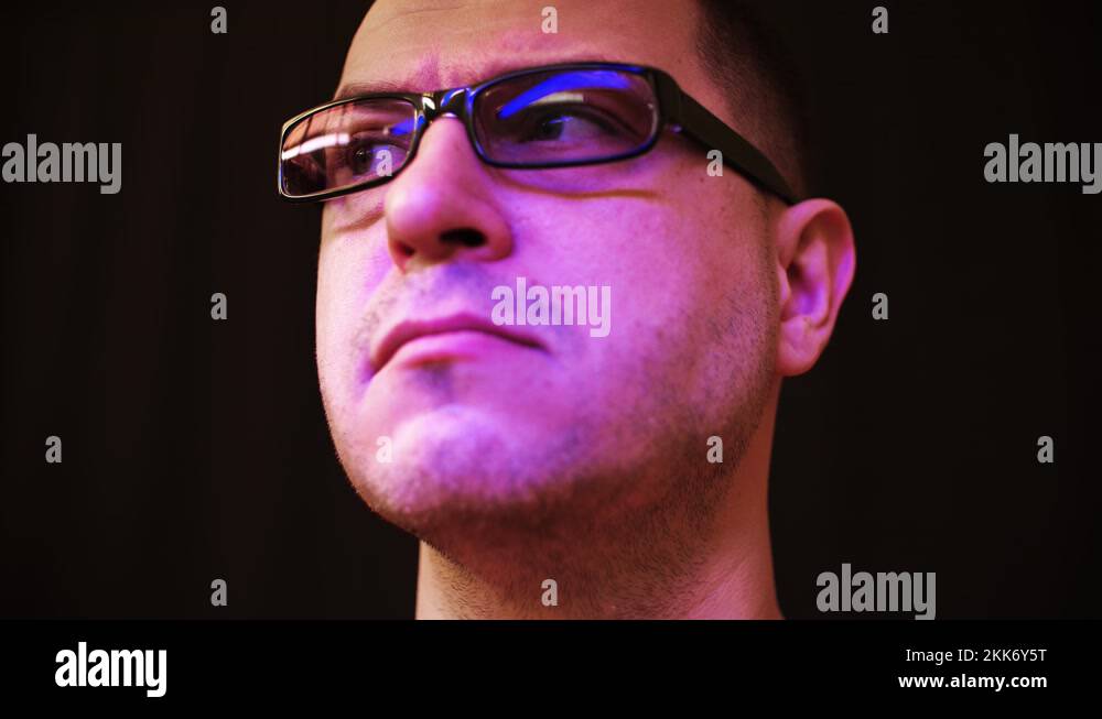 Man wearing police glasses Stock Videos & Footage - HD and 4K Video ...