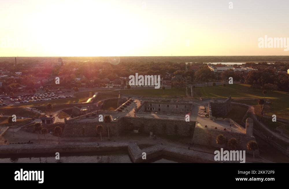 Sunset castillo de san marcos fort Stock Videos & Footage - HD and 4K ...