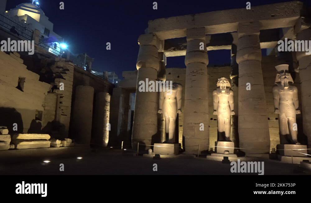 Luxor temple architecture Stock Videos & Footage - HD and 4K Video ...