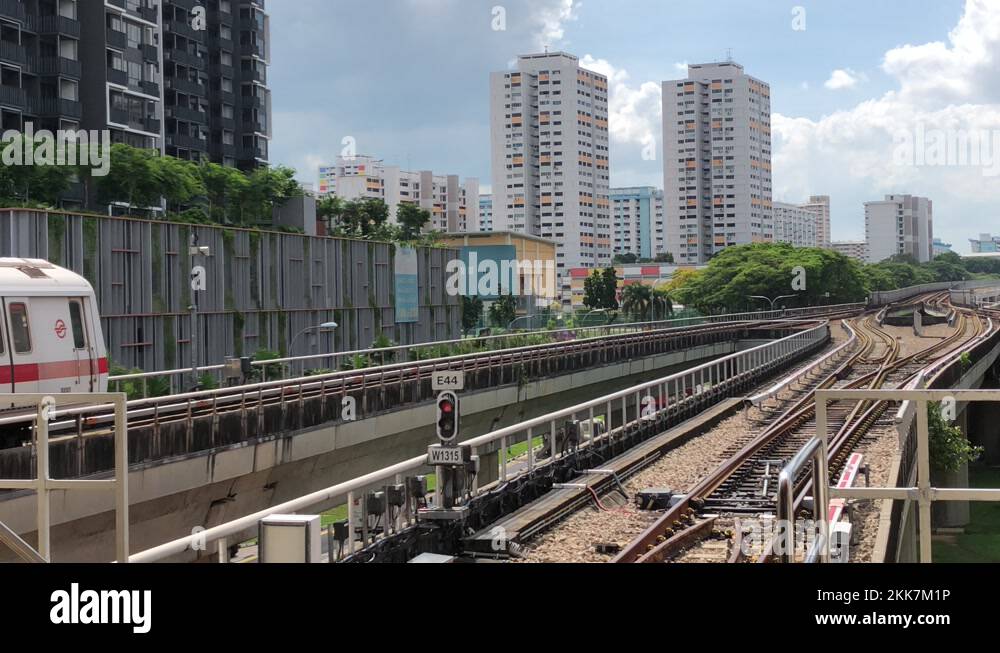 Mrt train station skyline singapore Stock Videos & Footage - HD and 4K ...
