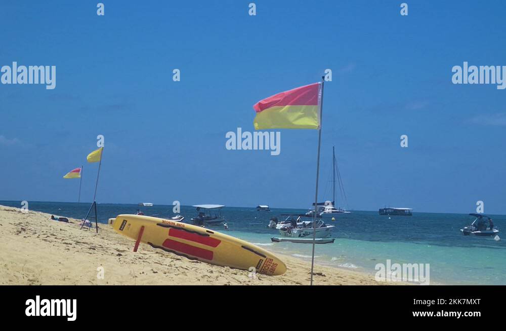 Lifeguard flags Stock Videos & Footage - HD and 4K Video Clips - Alamy