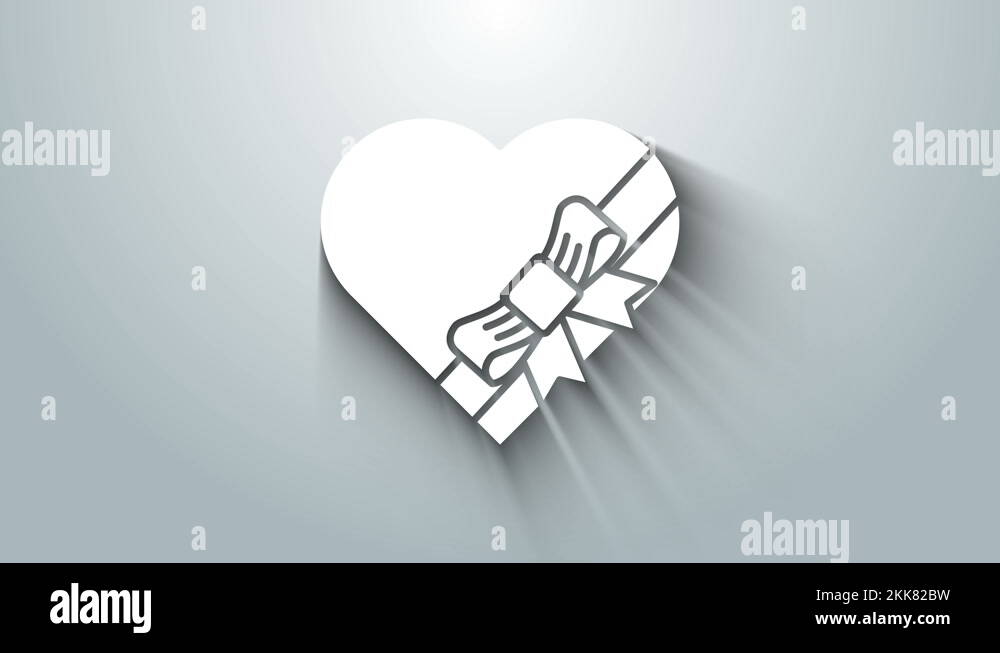 Heart bow icon Stock Videos & Footage - HD and 4K Video Clips - Alamy
