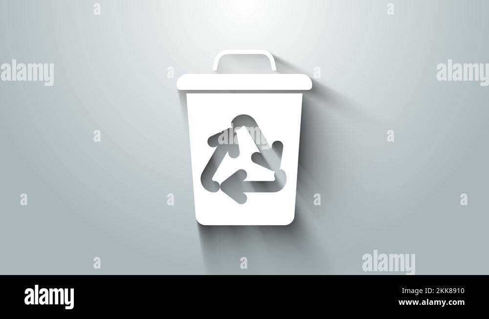 Recycle bin symbol illustration Stock Videos & Footage - HD and 4K ...