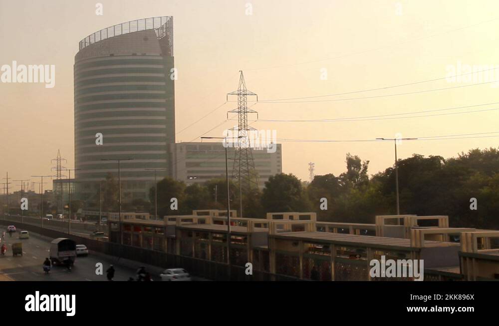 Arfa Software Technology Park building in Lahore, Pakistan Stock Video ...