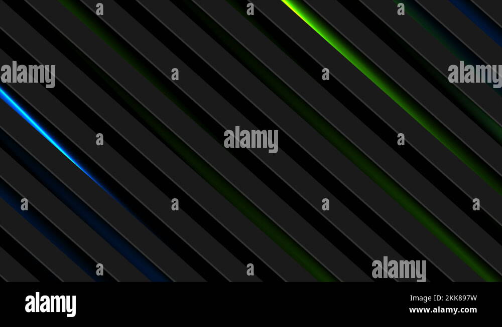 Abstract black stripes blue green Stock Videos & Footage - HD and 4K ...
