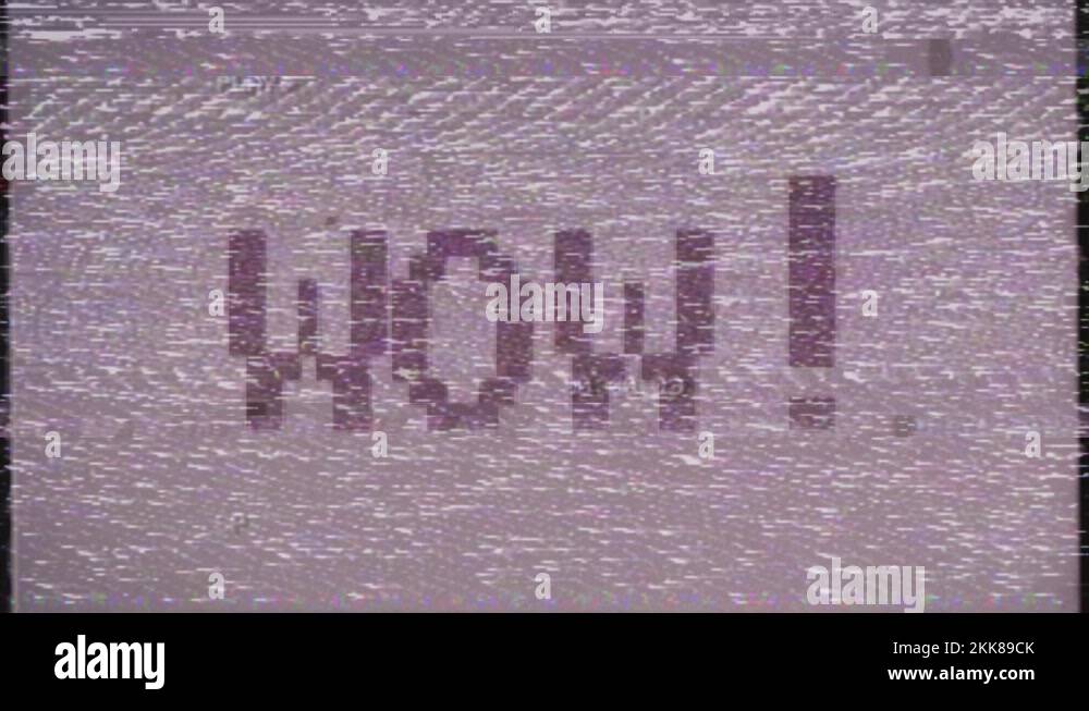 Decorative sanserif font. Letters with glitch distortion effect. Design ... Decorative sanserif font. Letters with glitch distortion effect. Design ...