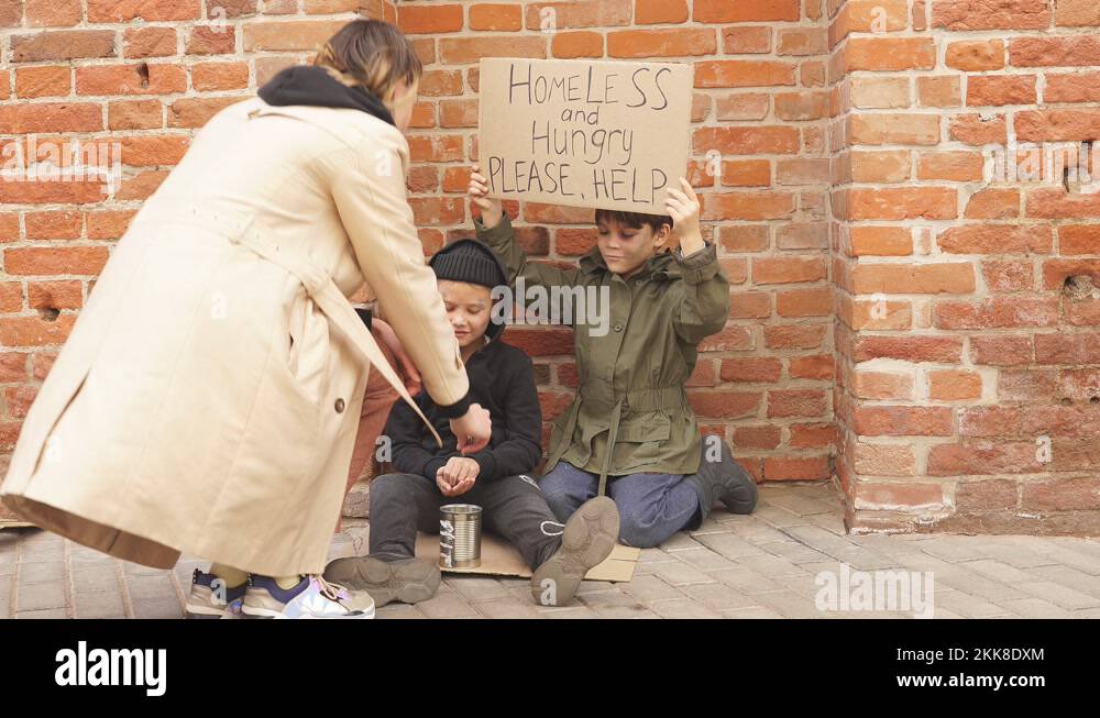 Homeless street children Stock Videos & Footage - HD and 4K Video Clips ...